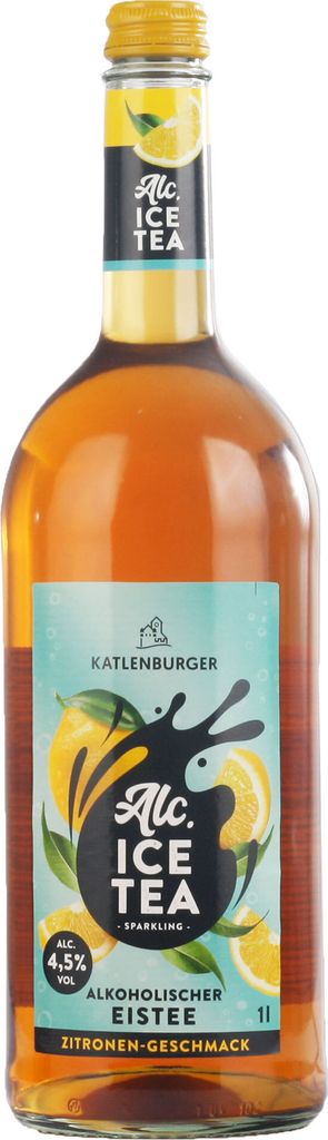 Katlenburger Alc. Ice Tea Zitrone 4,5% 1L | Kaufland.de