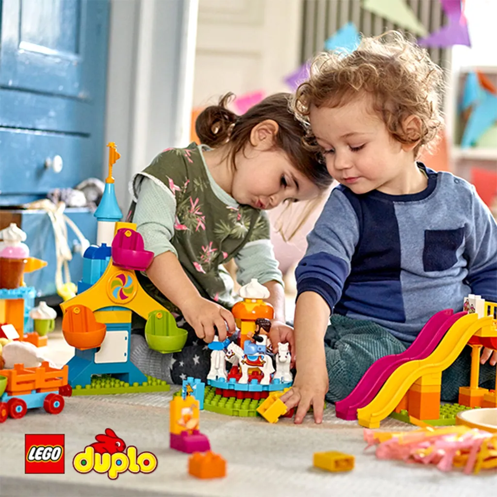 LEGO 10840 DUPLO Großer Jahrmarkt mit Zug & | Kaufland.de
