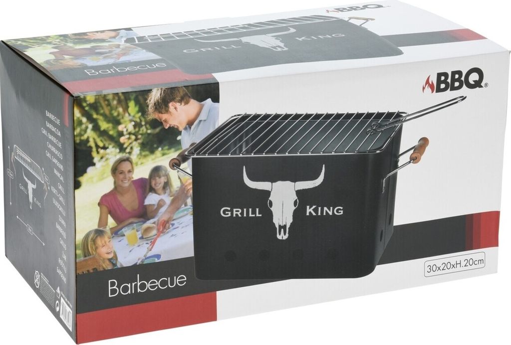 Rechteckiger Grill BBQ-Grill King, Zink, | Kaufland.de