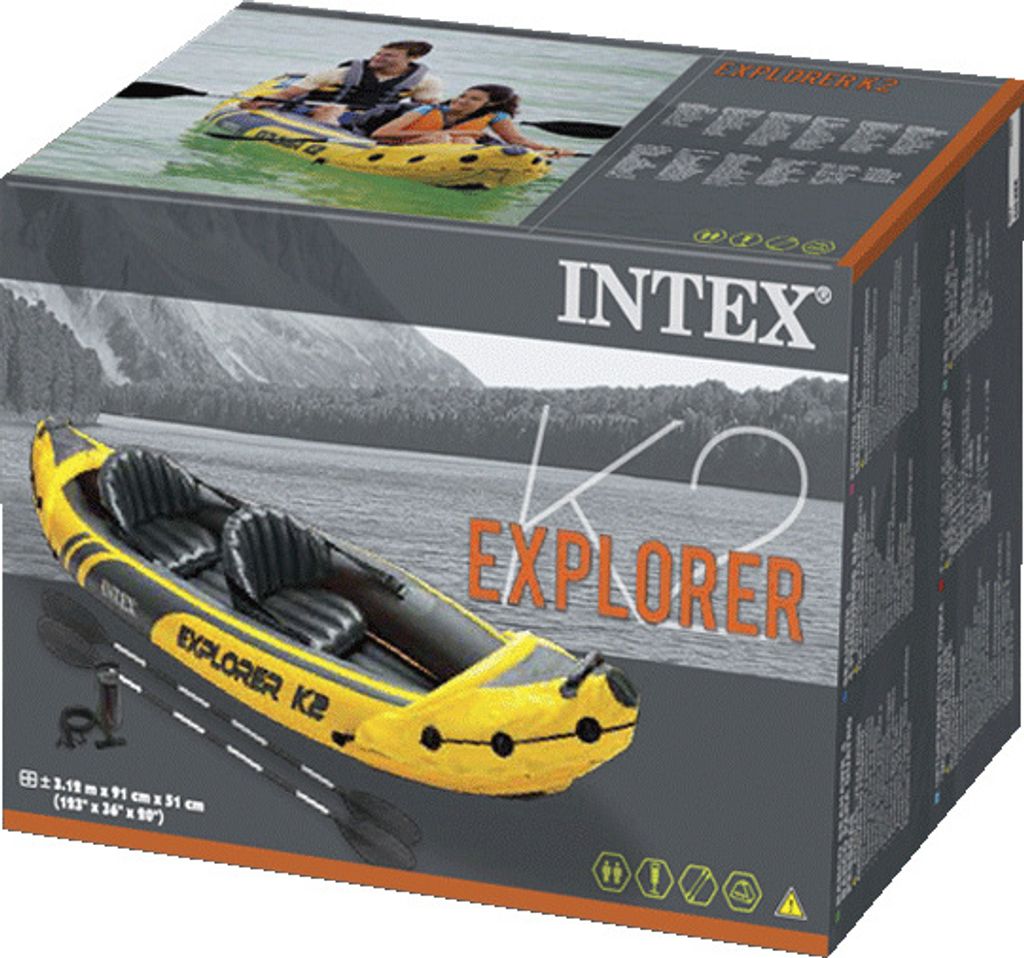 INTEX Aufblasbares Kajak Explorer K2 | Kaufland.de