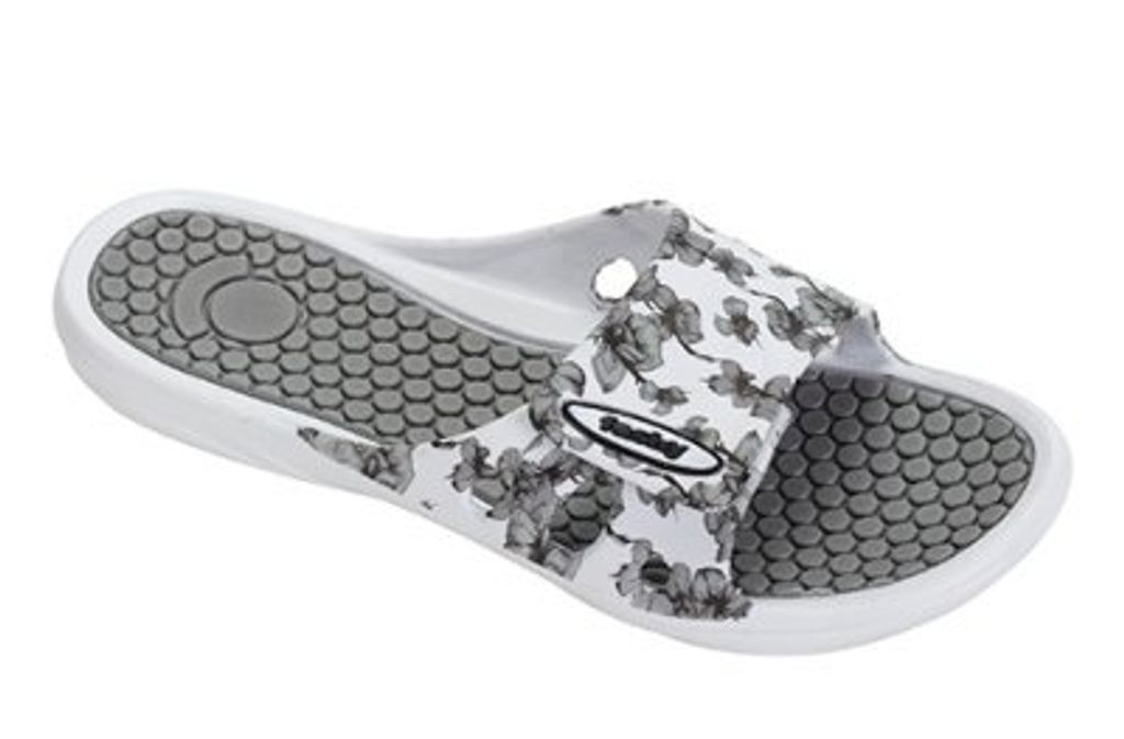Fashy Samela Weiß/Bunt(Grau,39) Badeschuhe | Kaufland.de
