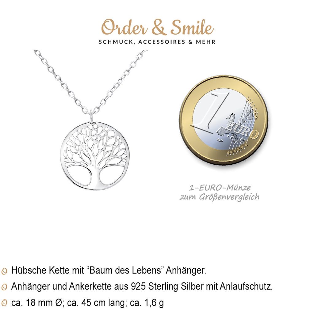 Baum des Lebens Kette: Anhänger Halskette | Kaufland.de