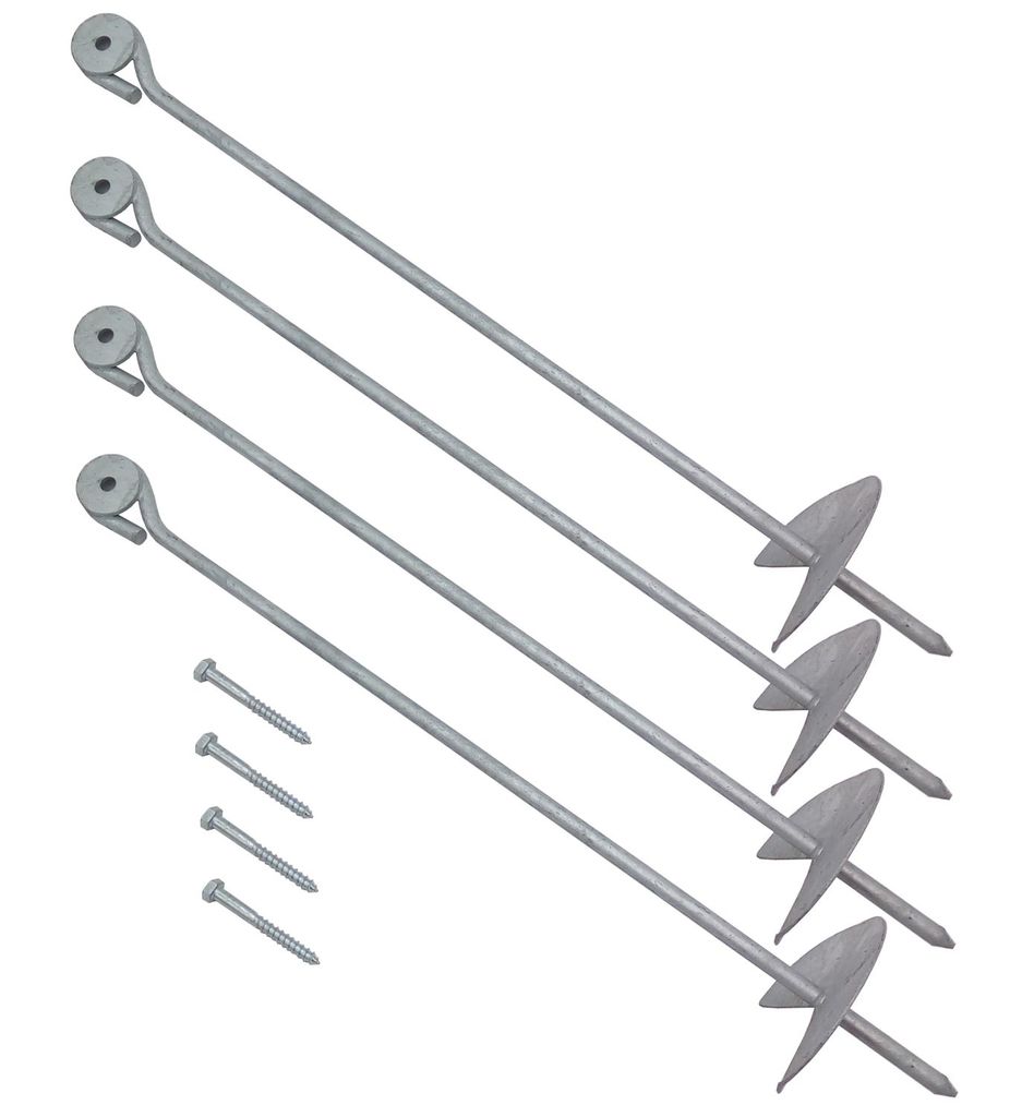 4x Erdanker 60cm Bodenanker f Schaukel | Kaufland.de
