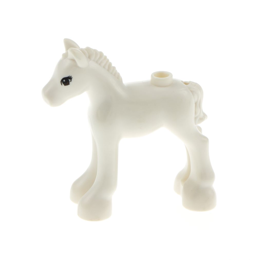 1x Lego Tier Pferd Fohlen klein weiß Augen | Kaufland.de