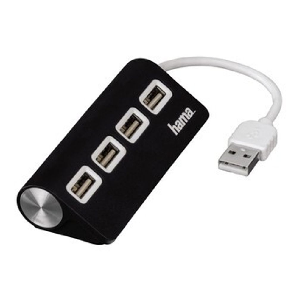 hama USB-Hub 4-fach schwarz | Kaufland.de