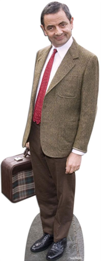 Rowan Atkinson Mr Bean kartón stand-up komik