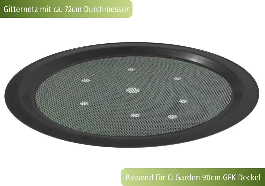 CLGarden Gitternetz 72cm für ø 90cm GFK | Kaufland.de