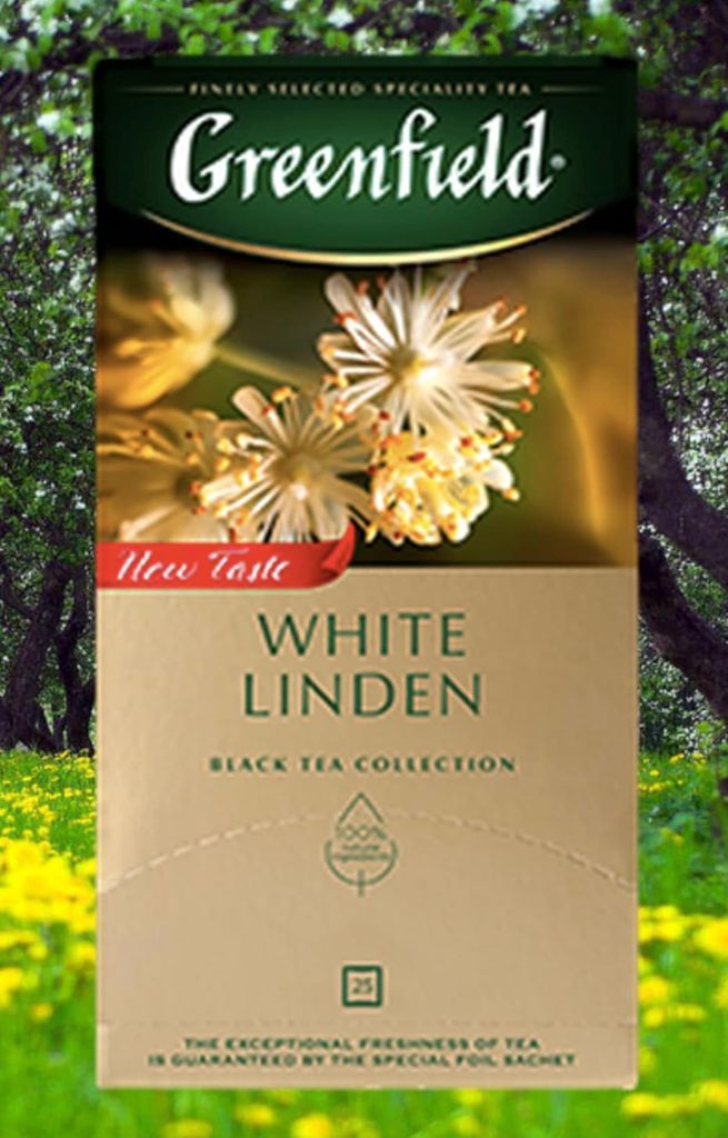 GREENFIELD TEE WHITE LINDEN Schwarztee 25 | Kaufland.de