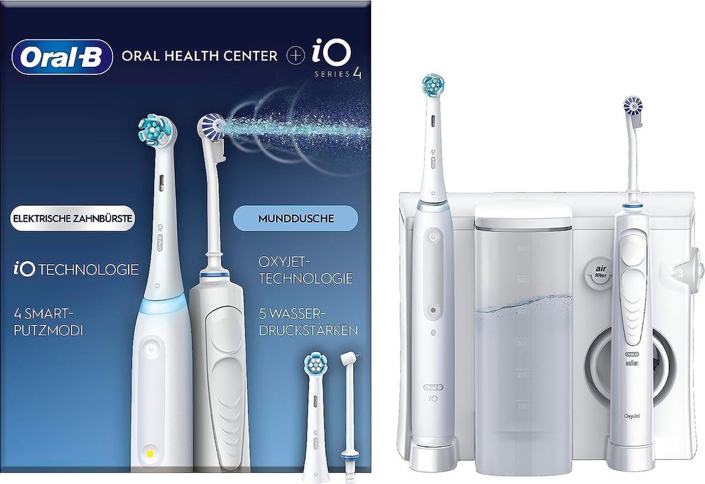 Ústní centrum Oral-B Oxyjet + iO Series 4 | Kaufland.cz