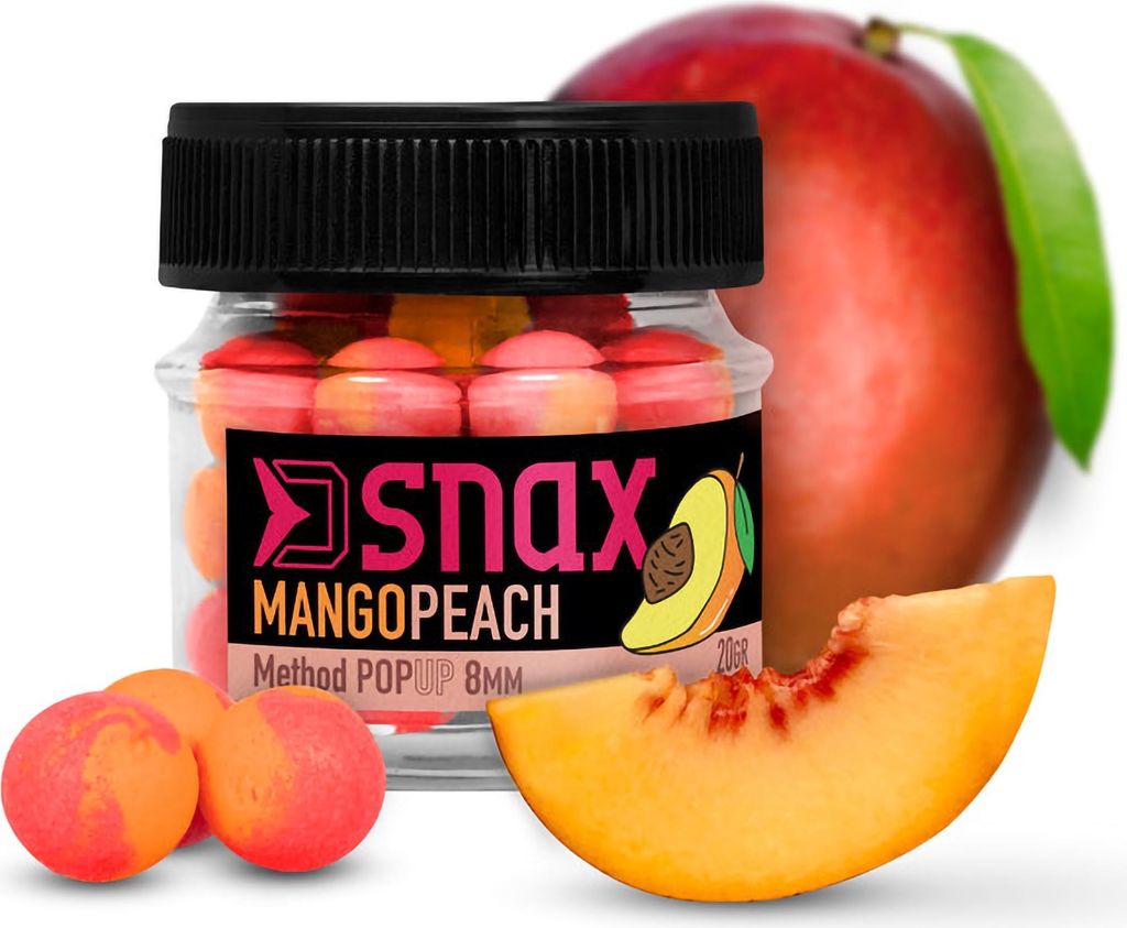 Delphin D Snax 5,5 mm 20 g Broskyňa-Mango Pop | Kaufland.sk