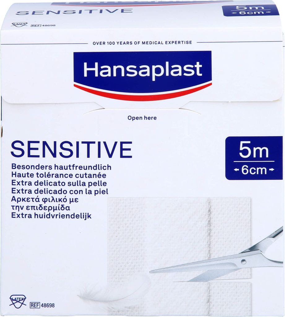 Hansaplast Sensitive Plaster 6 cmx5 m rolka 1 | Kaufland.sk