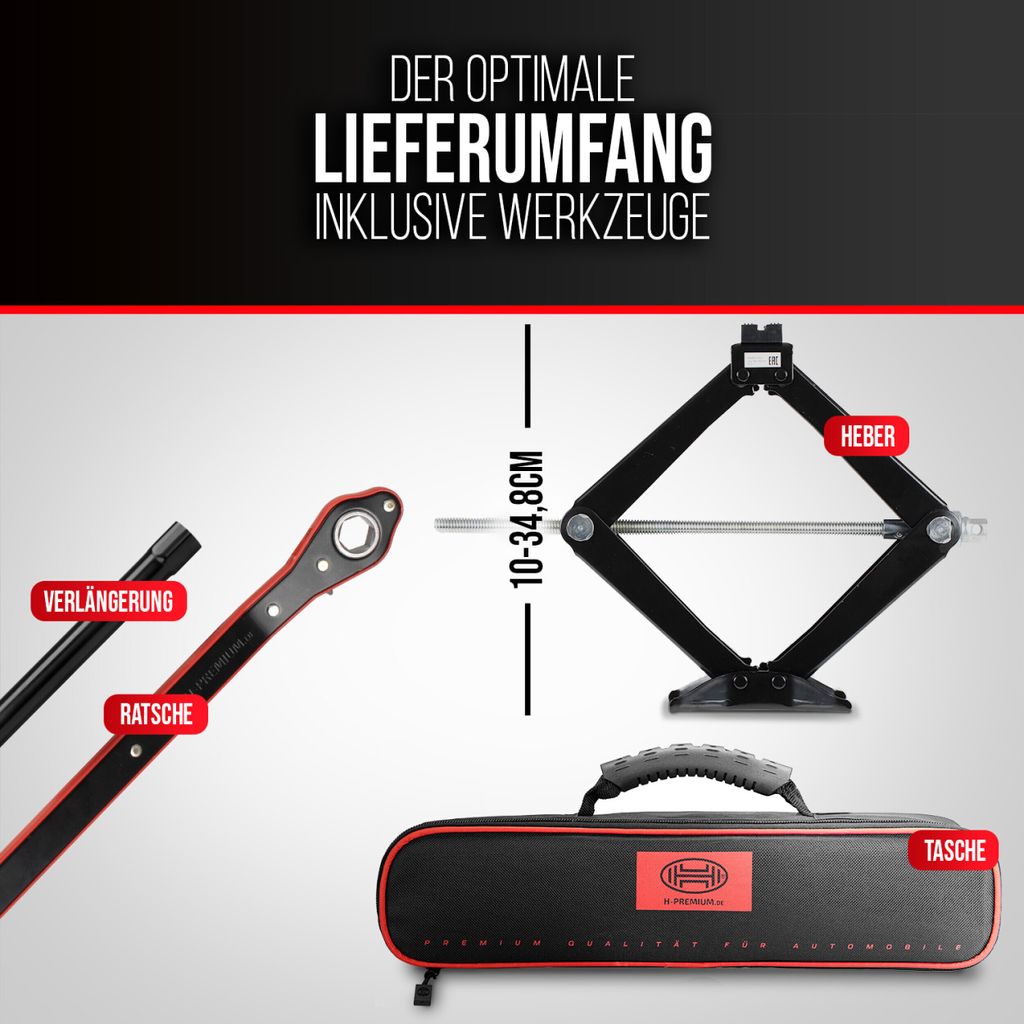 HEYNER® Scherenwagenheber, Wagenheber mit | Kaufland.de