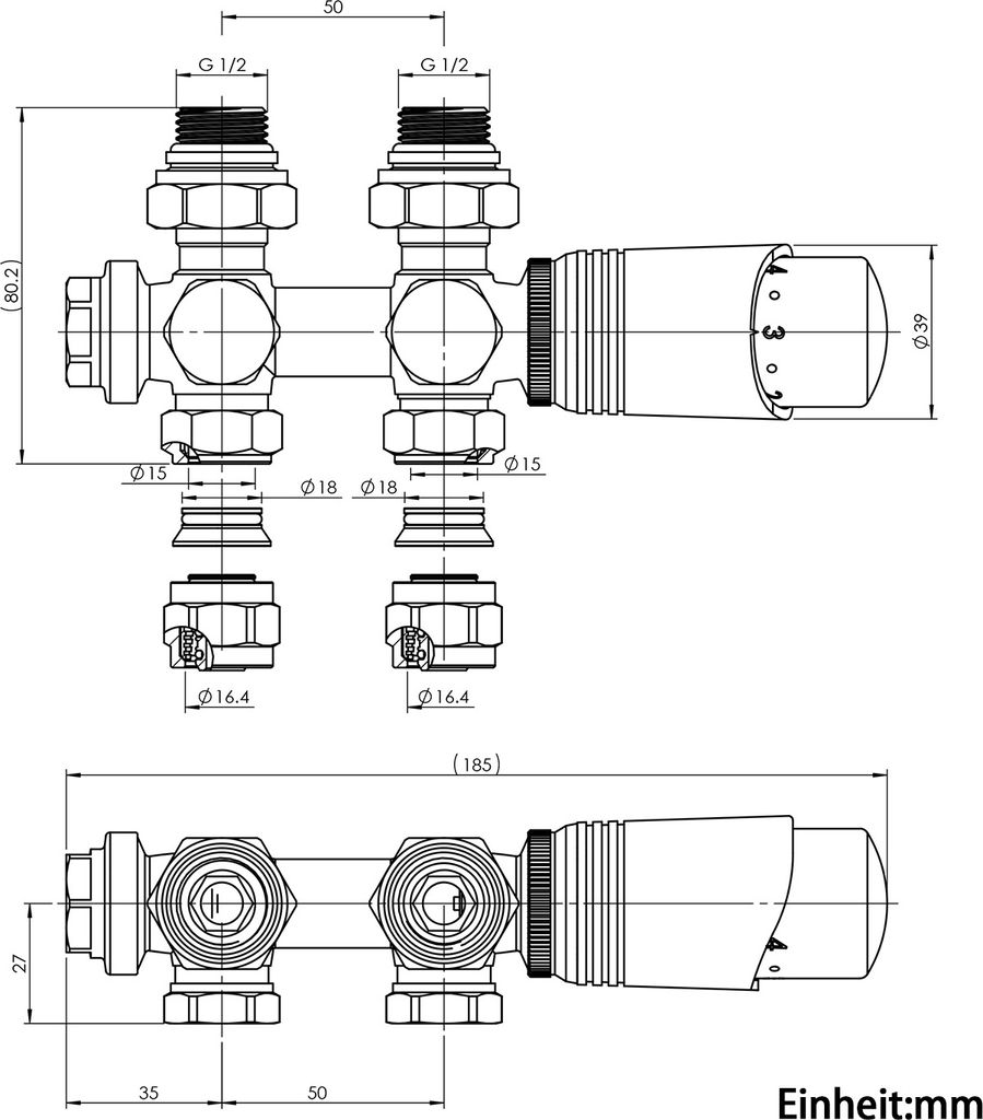 ELEGANT Multibloková súprava pre radiátory | Kaufland.sk