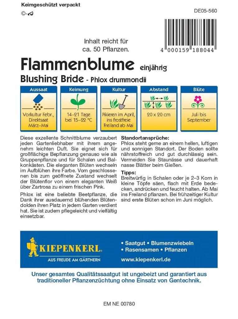 KIEPENKERL® Flammenblumen Blushing Bride - | Kaufland.de