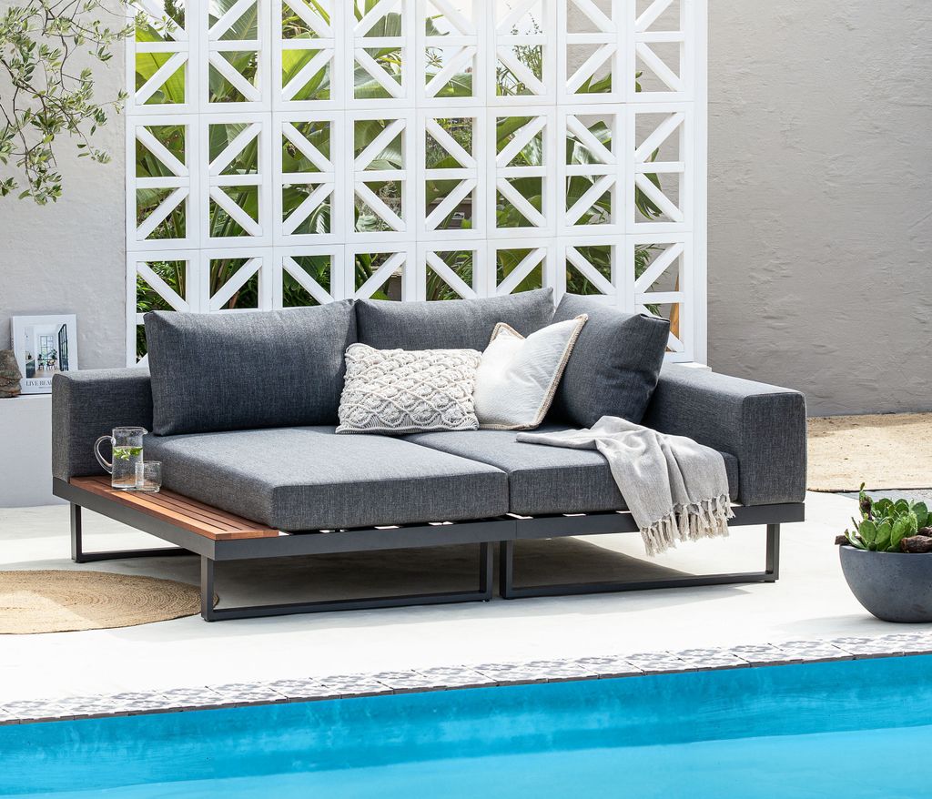 Elegantes Dehner Garten Lounge Ebenbild