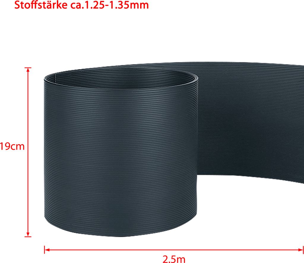 UISEBRT 10 X Tvrdé PVC Súkromie Screen Strip | Kaufland.sk