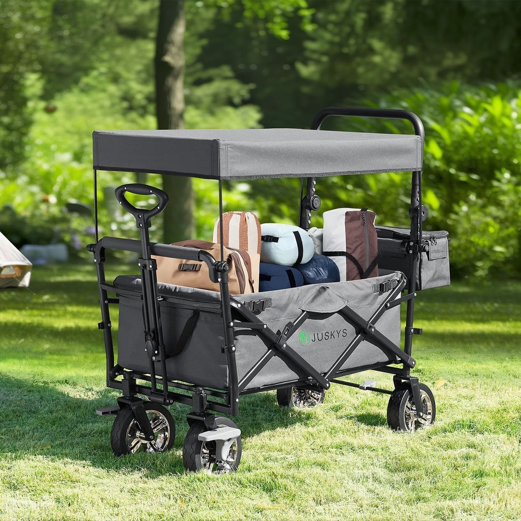 Juskys Bollerwagen mit Dach & Tasche - Wagen | Kaufland.de