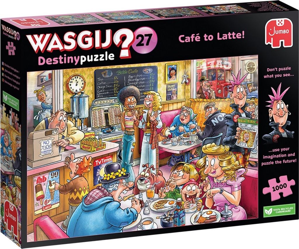 Jumbo Wasgij Puzzle - Café to Latte!, 1000 | Kaufland.sk