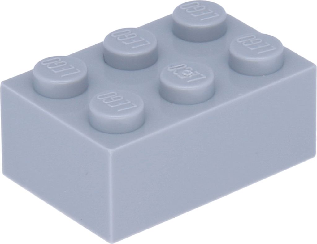 100 klocków 2x3, jasnoszary Klocki LEGO | Kaufland.pl
