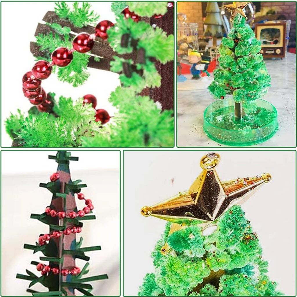 2X Magic Growing Crystal Christmas Tree, Mini | Kaufland.de
