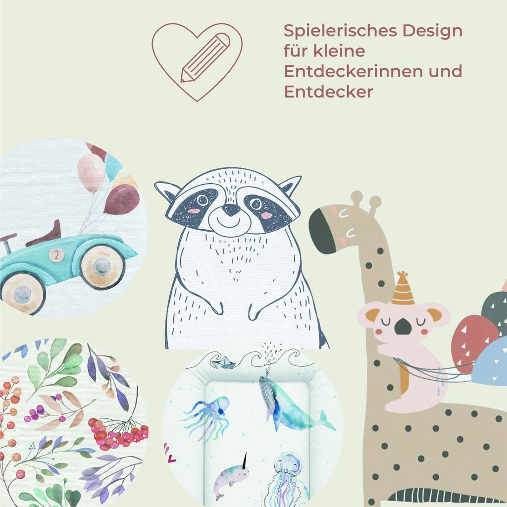 Miękka mata do przewijania Ceba Baby® 75x72 | Kaufland.pl