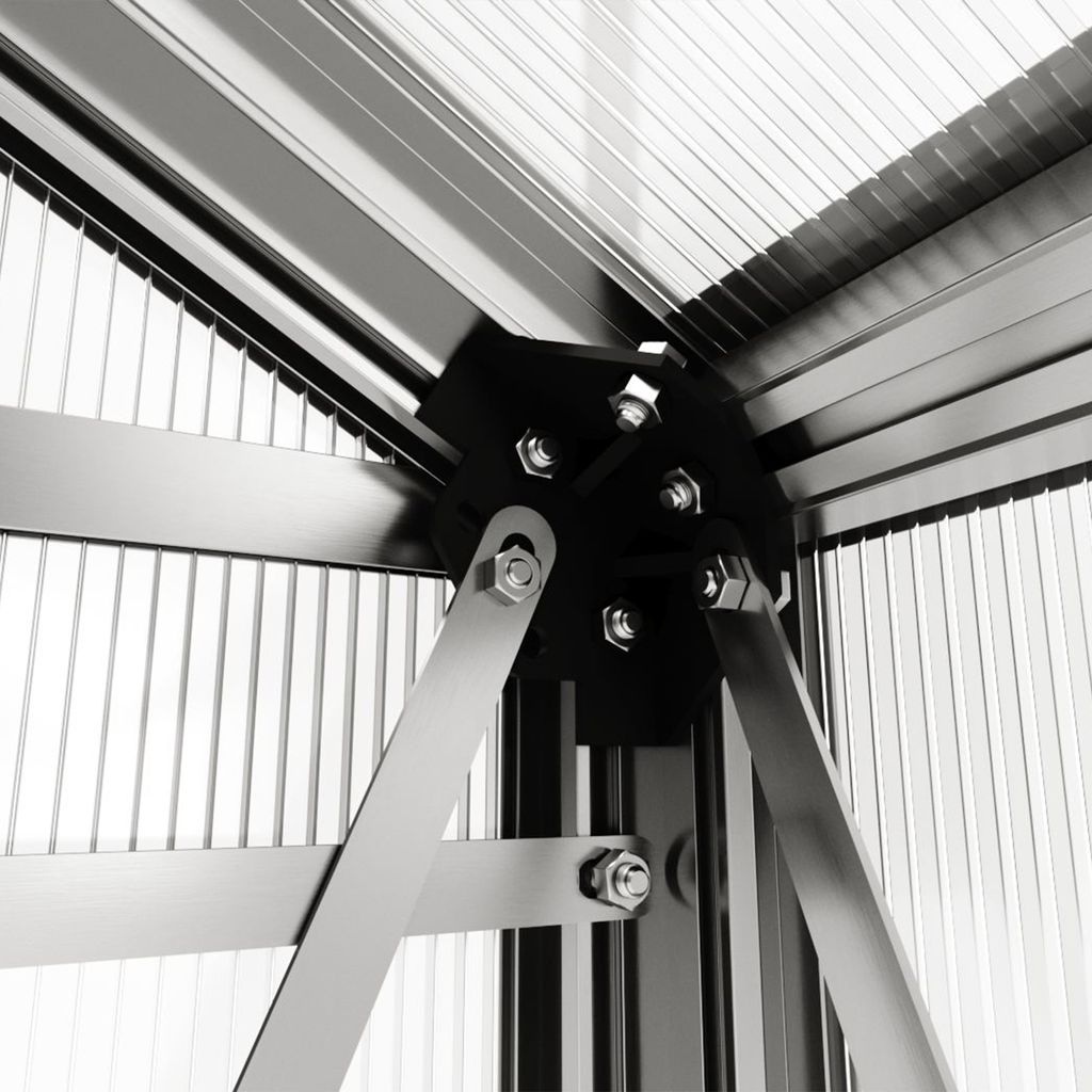 GFP skleník Orchidee 2 hliníkový rám 256 x | Kaufland.cz