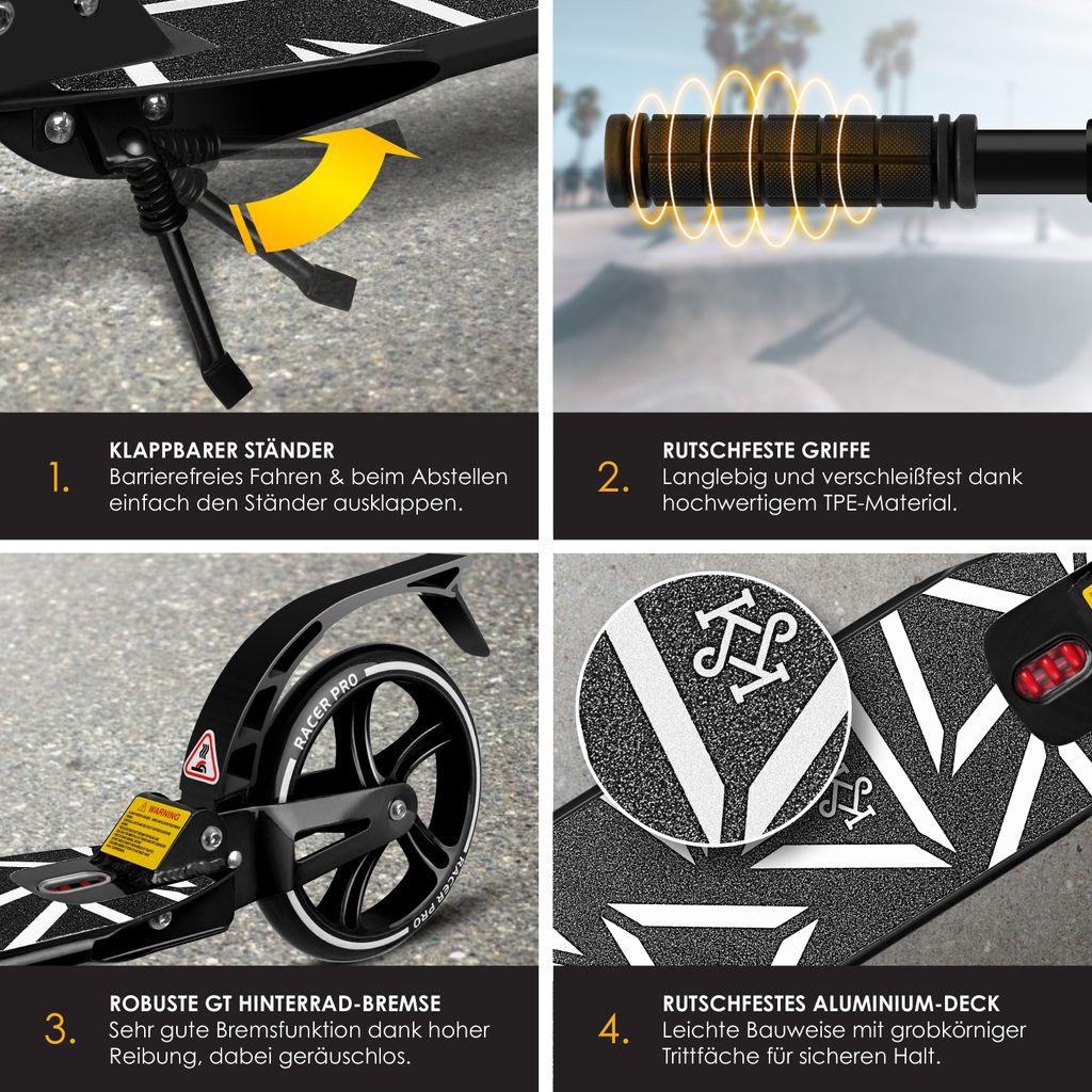 KESSER® Cityroller Scooter 205mm Räder | Kaufland.de