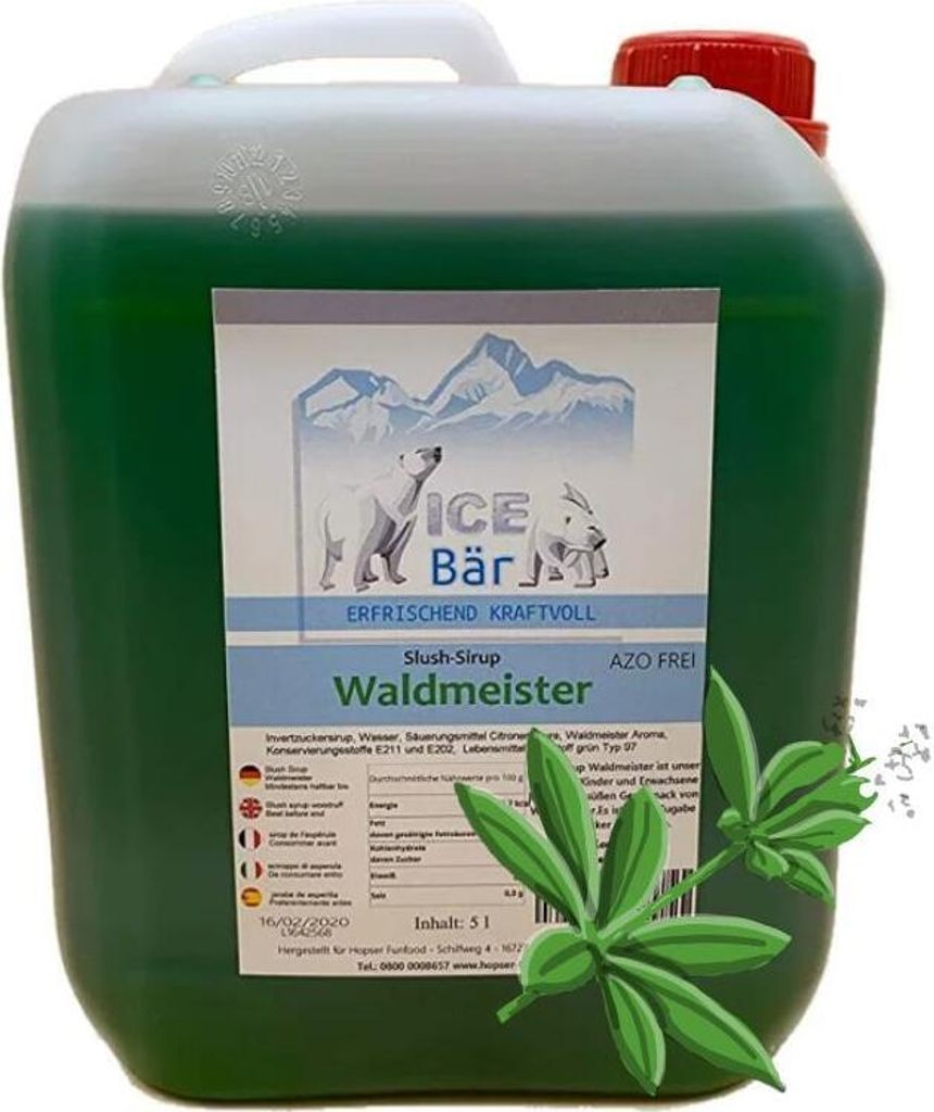 ICE BÄR Slush Syrup Concentrate AZO FREE | Kaufland.cz