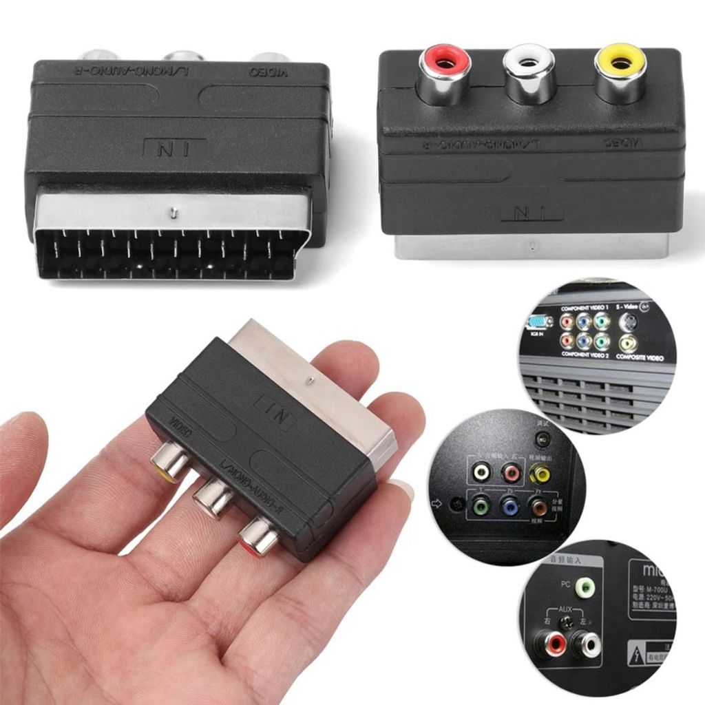 Scart Adapter Video/ Audio-Adapter Skart mit | Kaufland.de