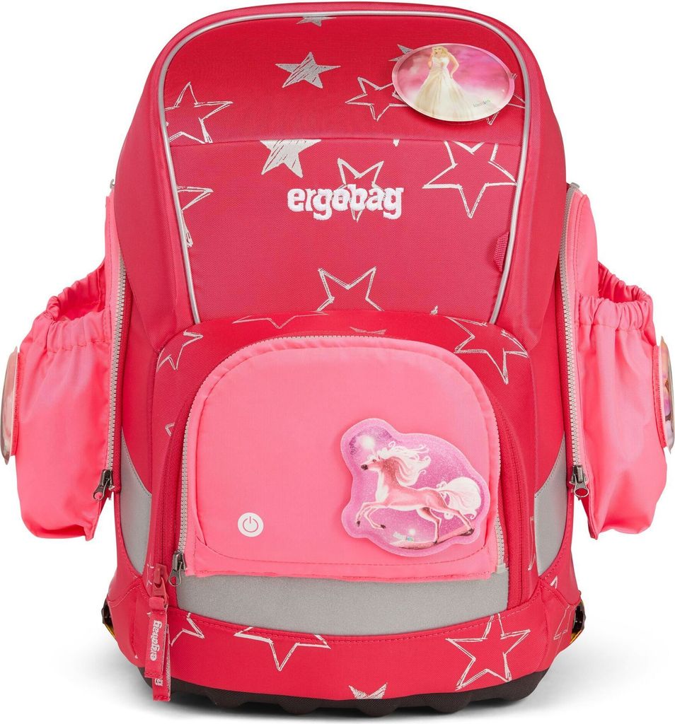 Ergobag Fluo LED Seitentaschen Zip-Set Pink | Kaufland.de