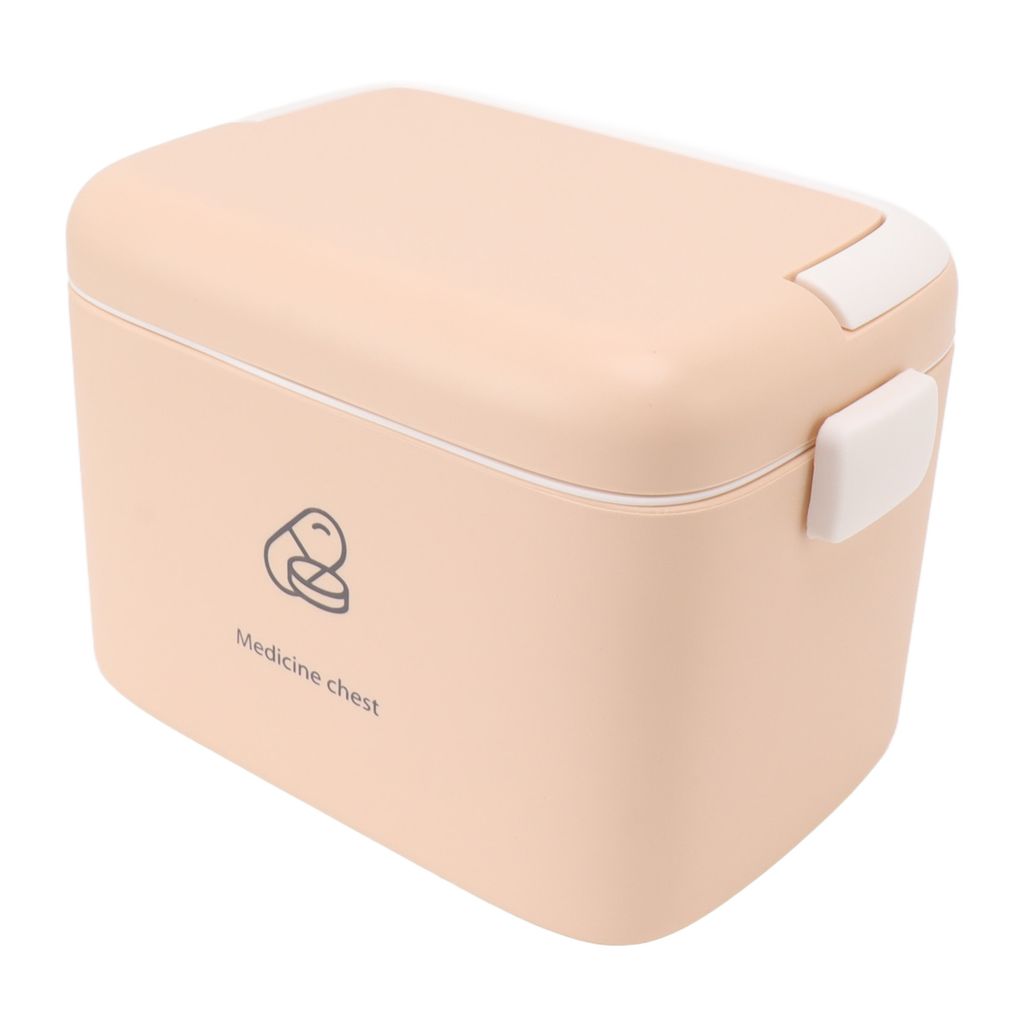 Plastový box na lieky s odnímateľným zásobníkom, plastový