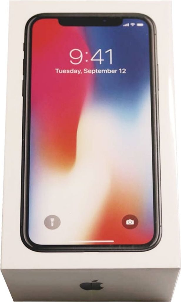 Apple iPhone X 64GB srebrny