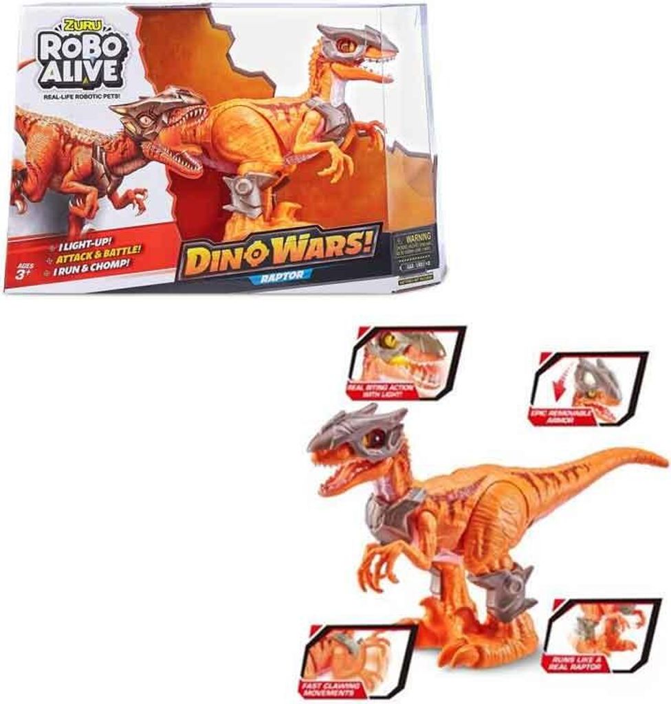 Zuru Robo Alive Dino Wars Raptor | Kaufland.cz