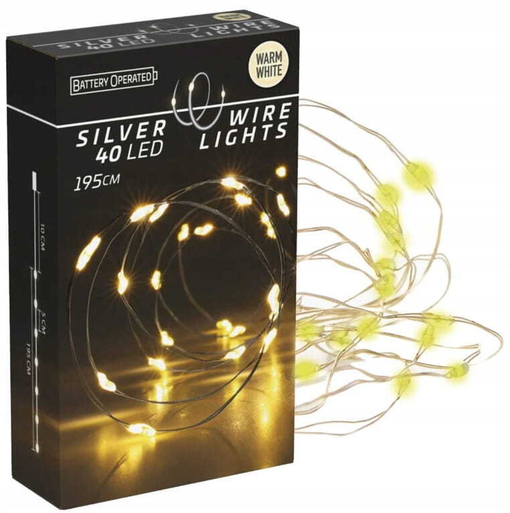 LED-Girlande Draht Batterie 2m Warmweiß 2700K | Kaufland.de