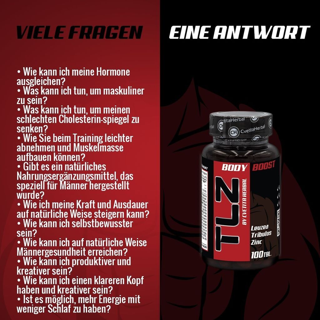 TLZ 100 Tabletten | Tribulus Extract | Leuzea | Kaufland.de