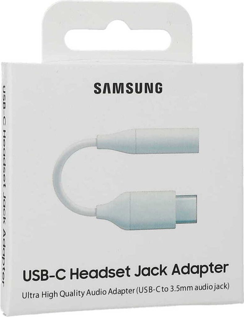 Adaptér Samsung USB-C na Jack 3,5 mm, biely | Kaufland.sk