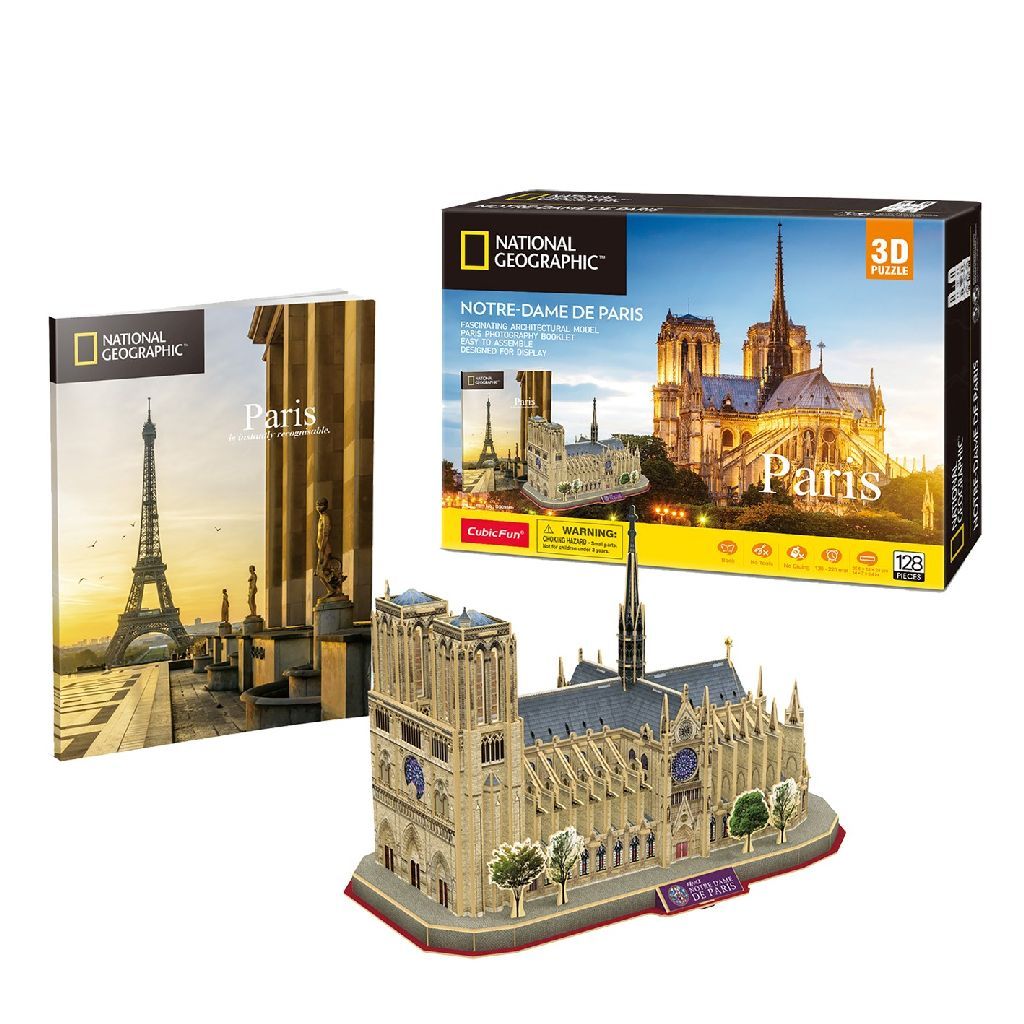 CubicFun 3D-Puzzle National Geographic Notre | Kaufland.de