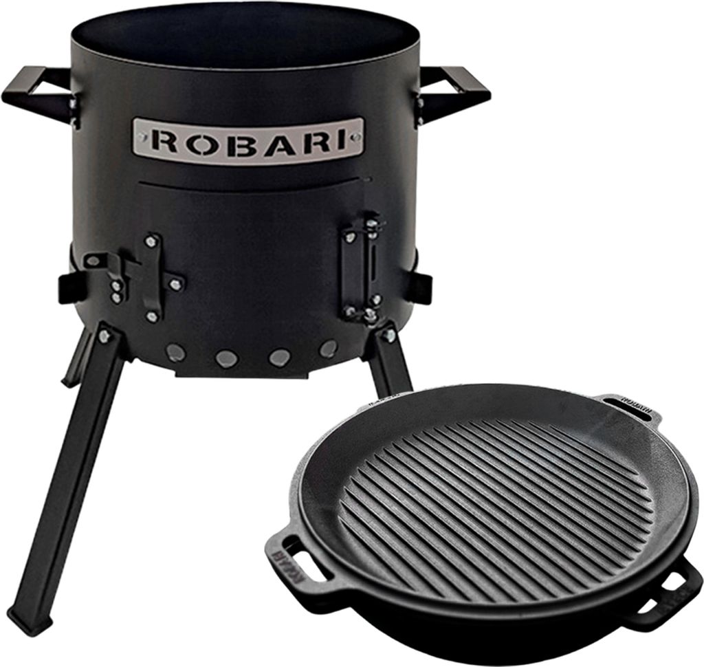 ROBARI Feuerofen + Gusseisen Kasan 12 L mit | Kaufland.de