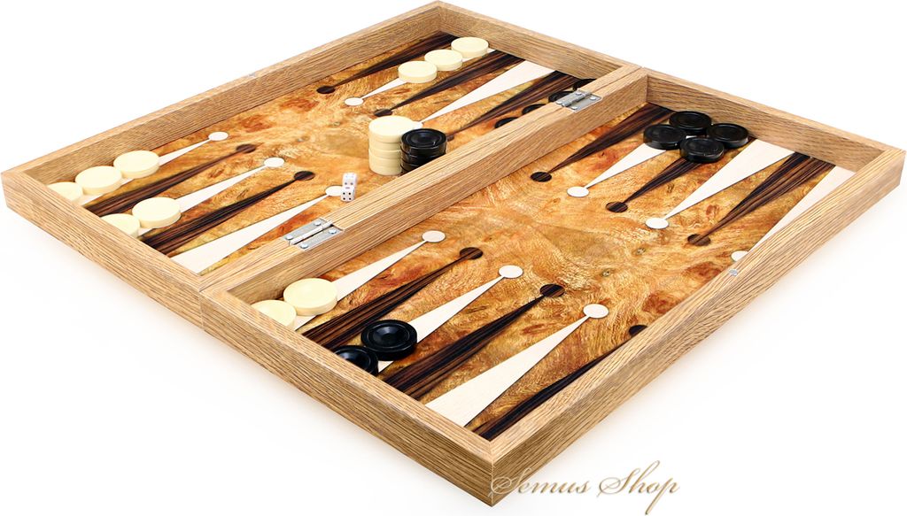 Krásny HOLZ BACKGAMMON TAVLA XXL ROSE | Kaufland.sk