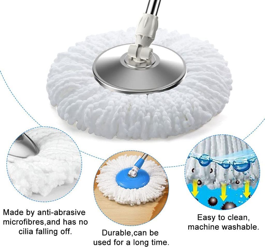 3 Stücke Ersatzmop Ersatz Mop Heads mit Hoher | Kaufland.de