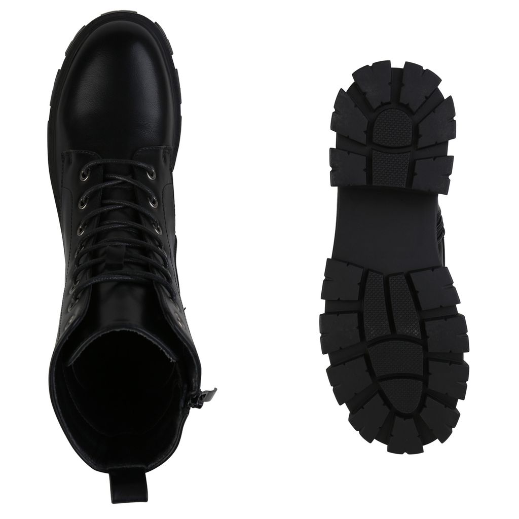 VAN HILL Damen Plateau Boots Stiefeletten | Kaufland.de