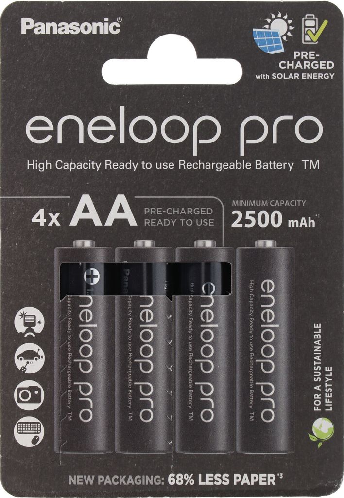 1x4 Panasonic Eneloop Pro Mignon 2500mAh AA | Kaufland.de