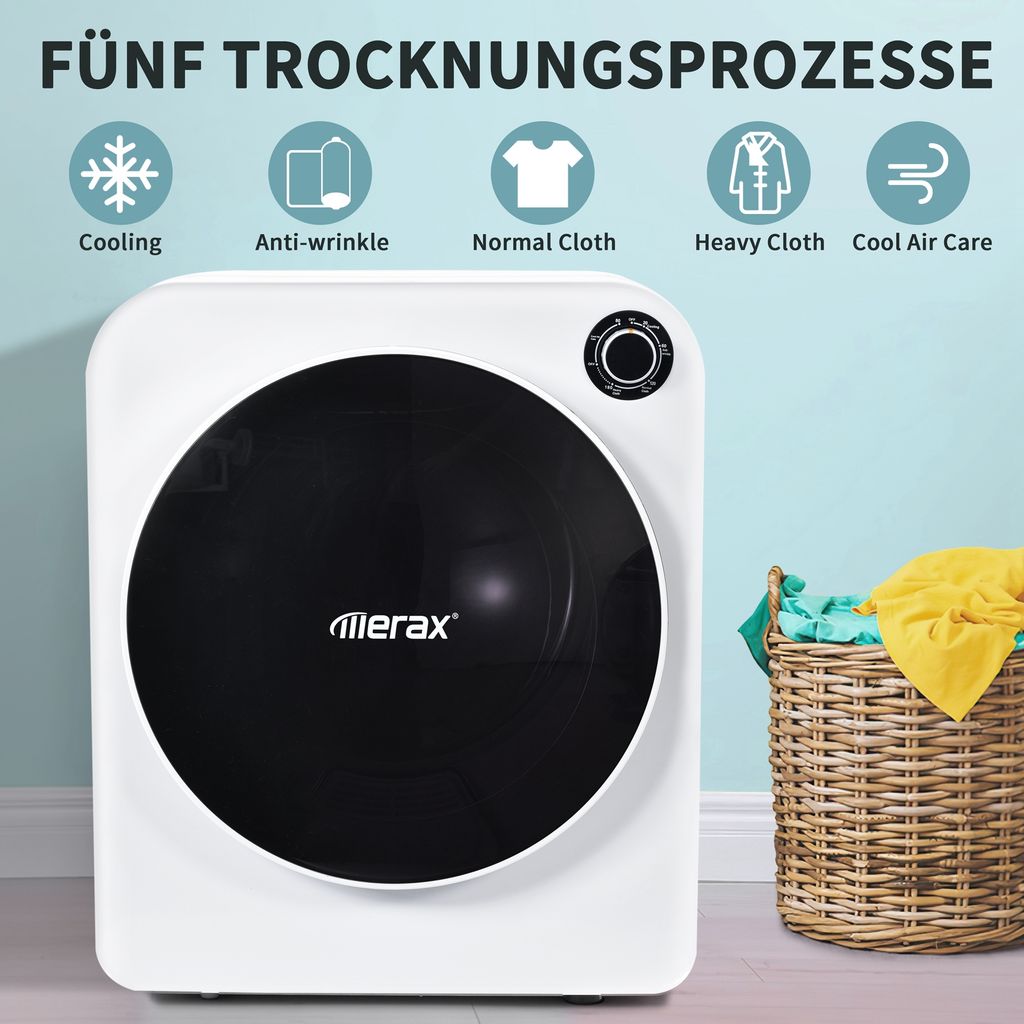 Merax Mini-Wäschetrockner Frontlader | Kaufland.de