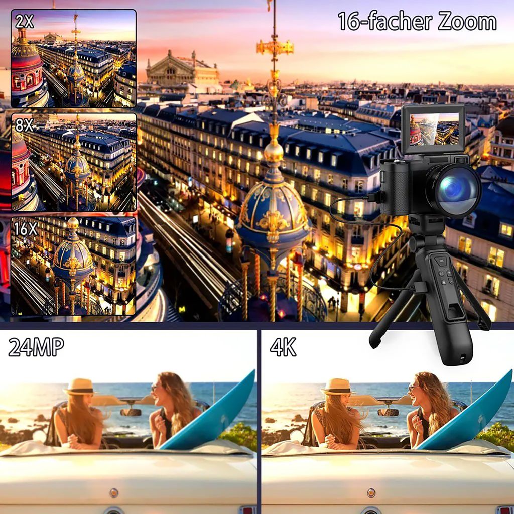 Fine Life Pro 4K Videokamera Camcorder | Kaufland.de