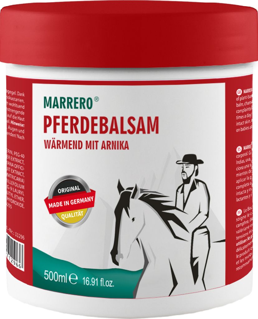 Marrero Pferdebalsam wärmend mit Arnika 500ml | Kaufland.de