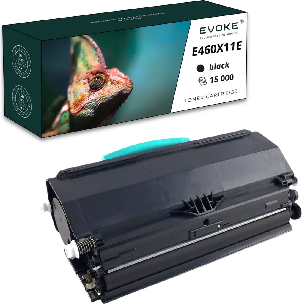 Toner pour Lexmark E460X11E noir E460 ️️ E460dw E460dn