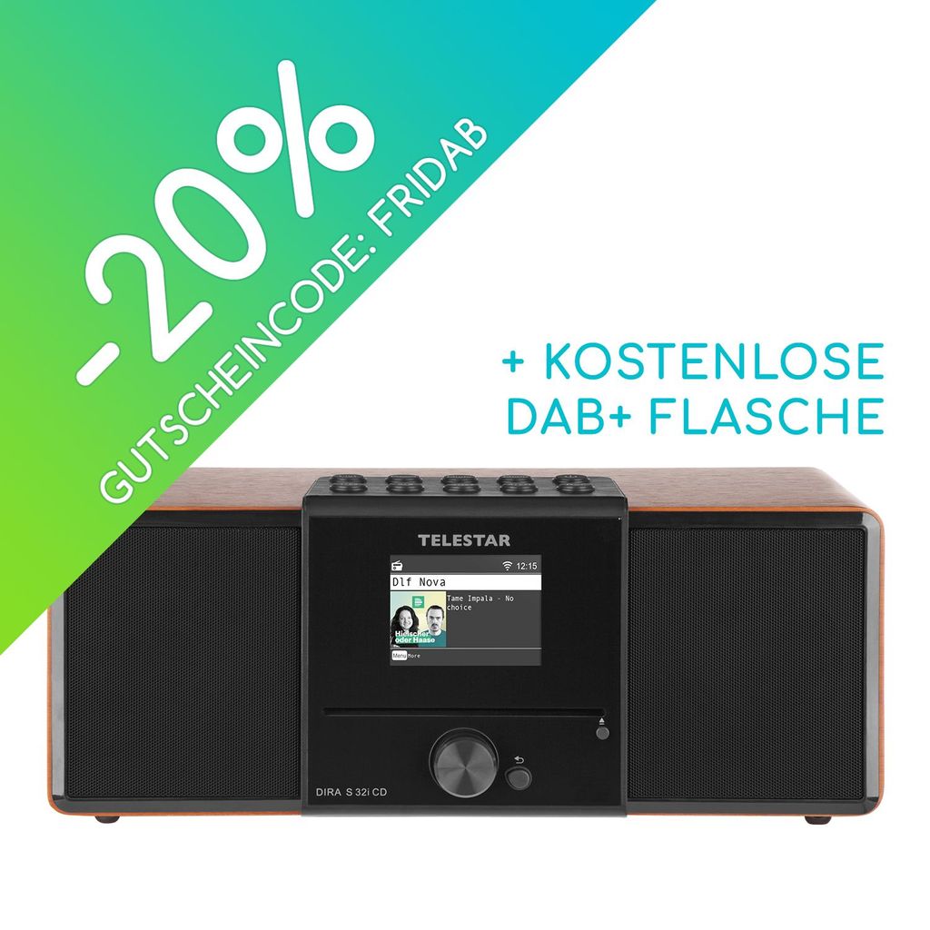 DIRA S 32i CD Digitalradio DAB mit CD Player | Kaufland.de