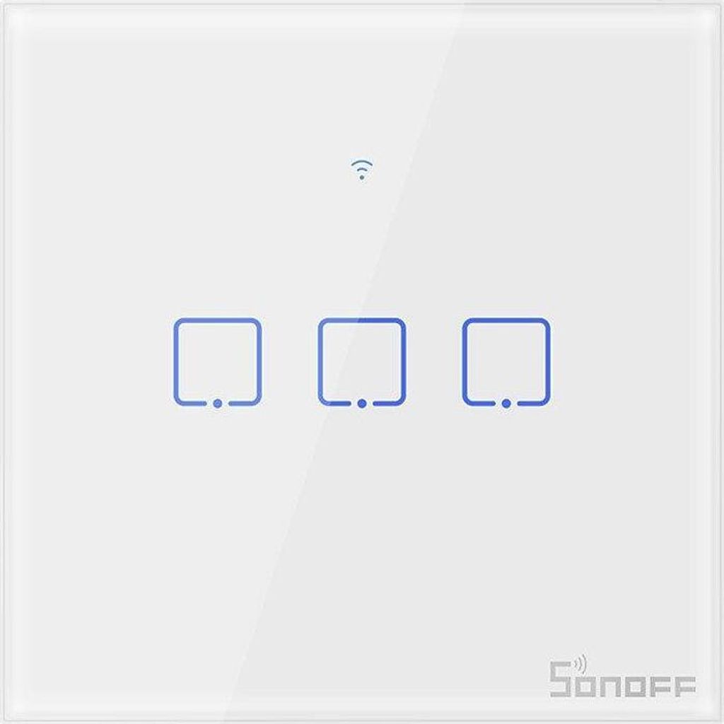Sonoff TX T0 3C Touch 3kanálový WiFi přepínač | Kaufland.cz