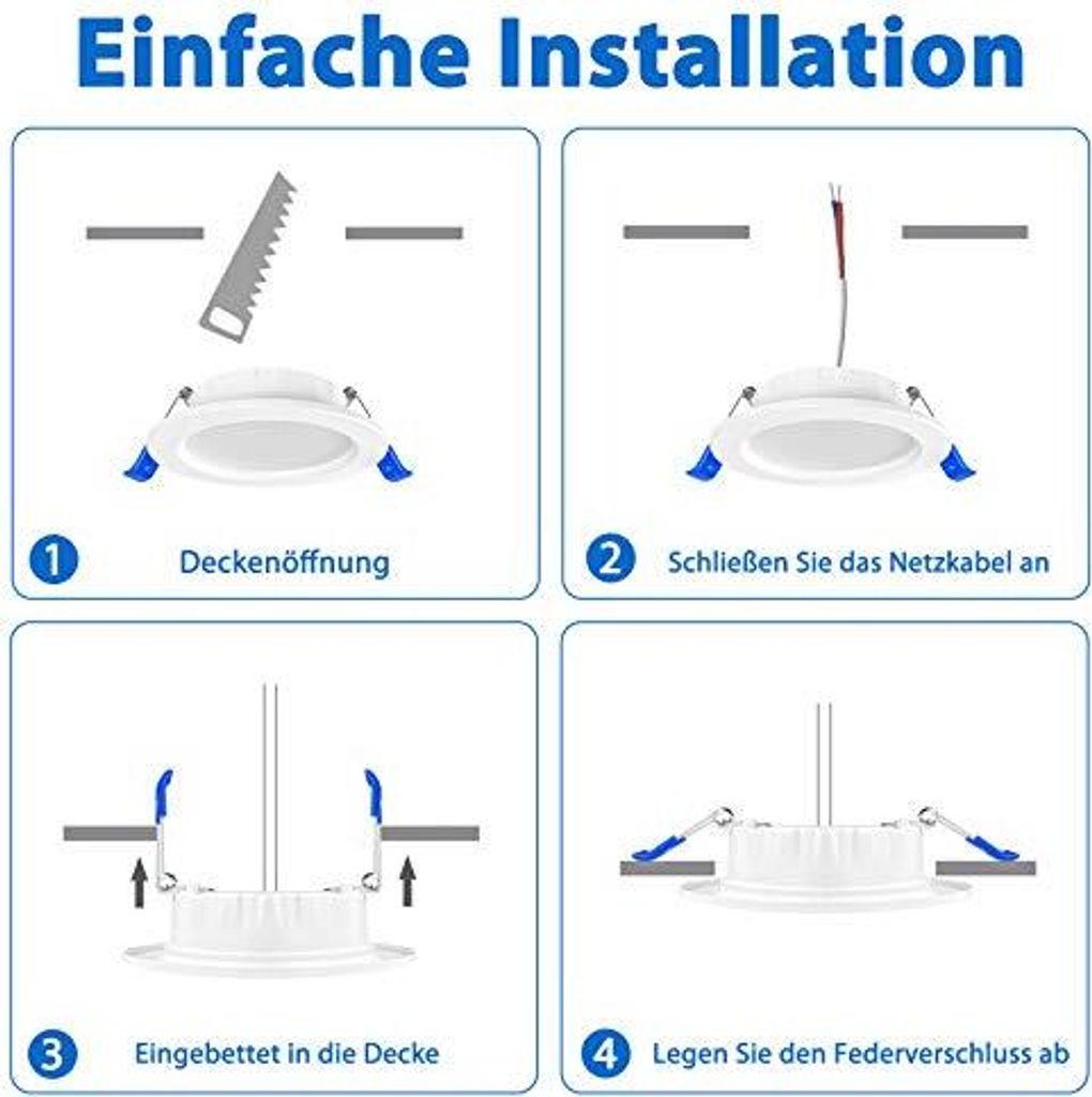 TRMLBE LED zapustené bodové svetlo 230V Ultra | Kaufland.sk