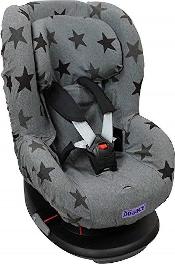 Potah na autosedačku Seat Cover Group1 Grey Stars